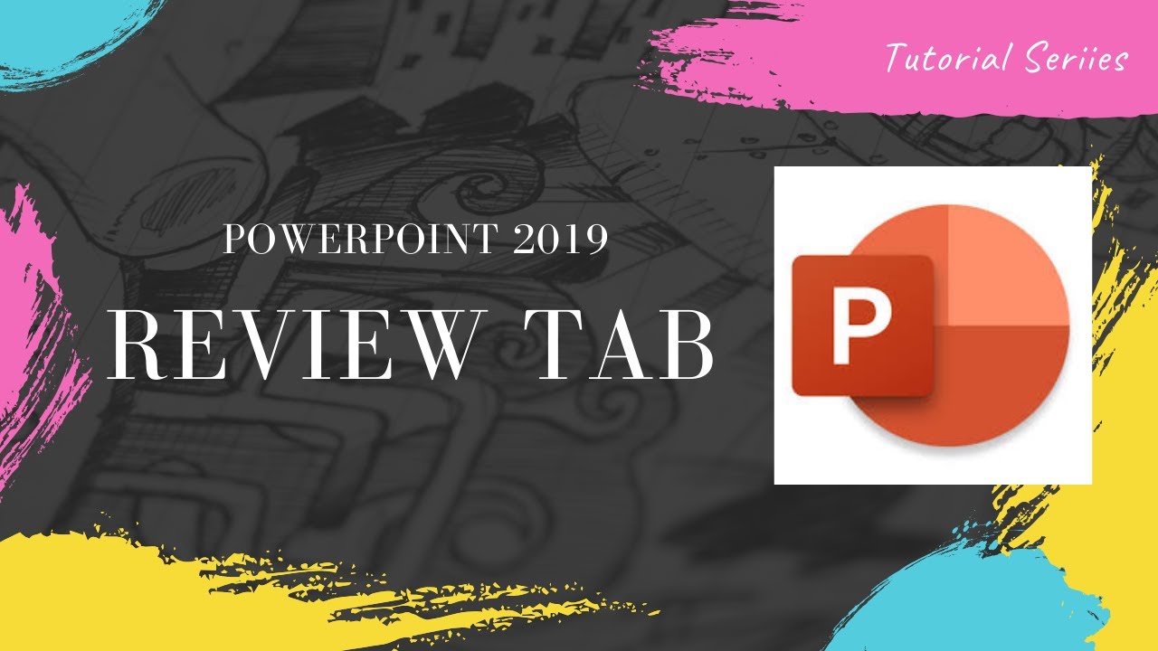 PowerPoint 2019 - Review Tab | Slide Master - YouTube