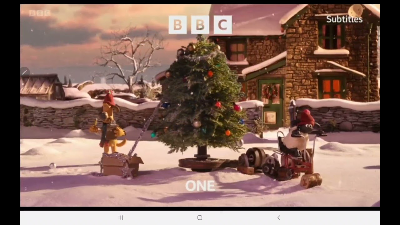Shaun the Sheep: The Flight Before Christmas: BBC One Intro/Ident - YouTube