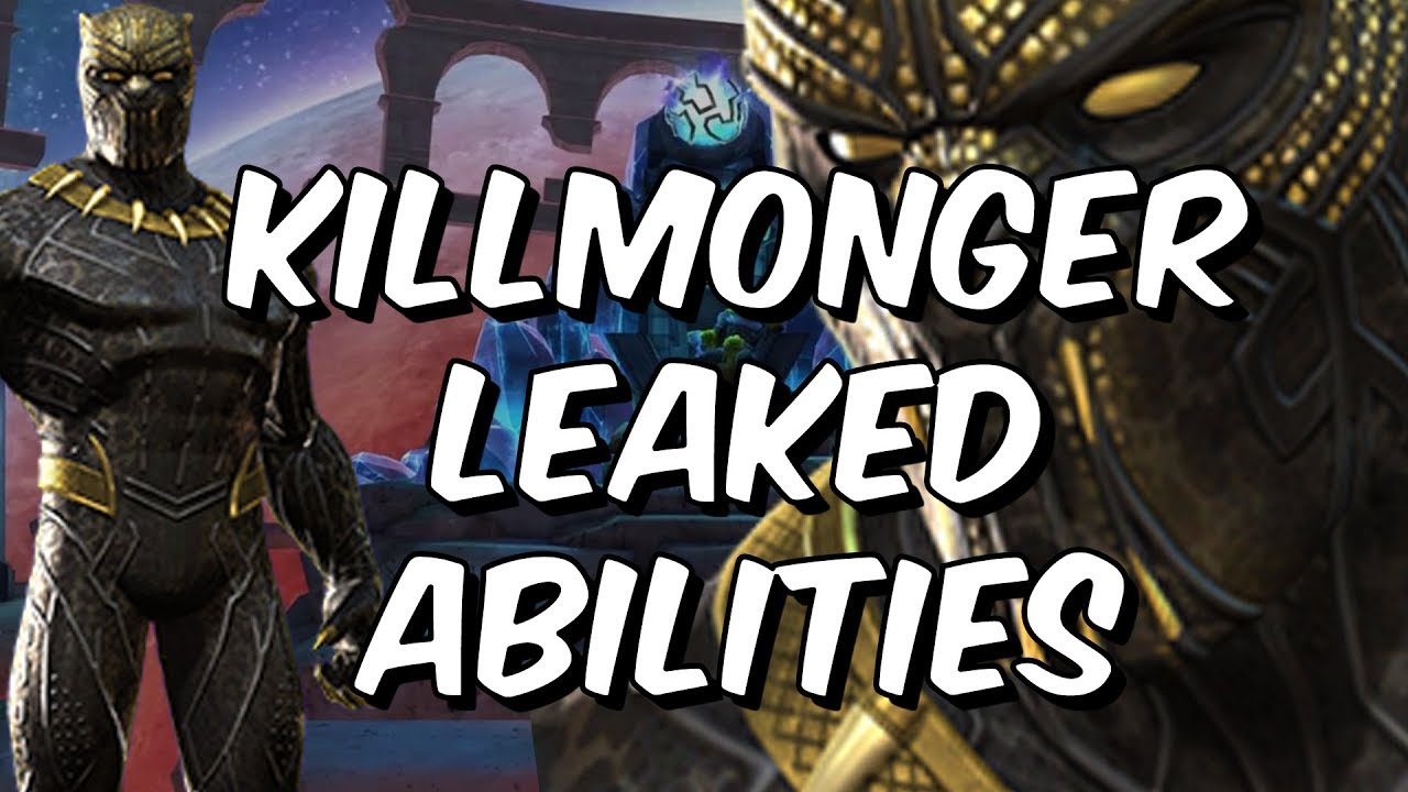 Killmonger Leaked Abilities & Synergies Overview! - Marvel Contest Of ...