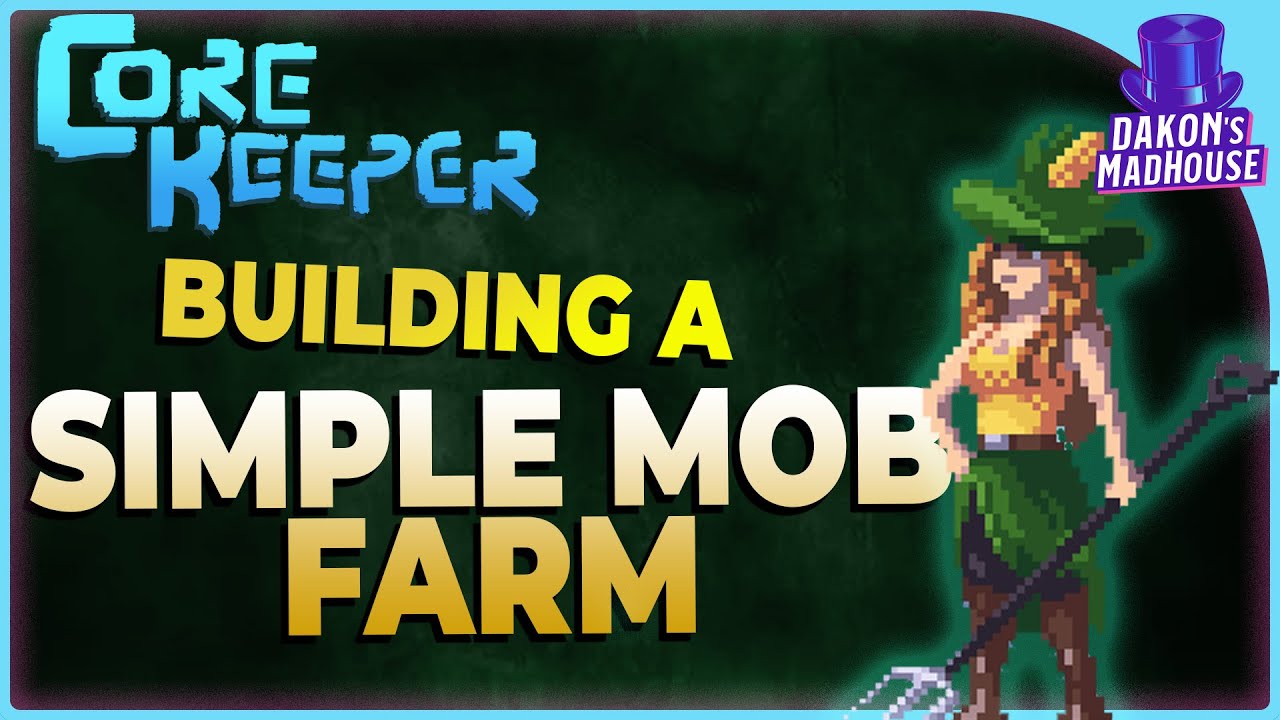 Building a Simple, Easy and Cheap Mob Farm | Core Keeper 1.1 - YouTube