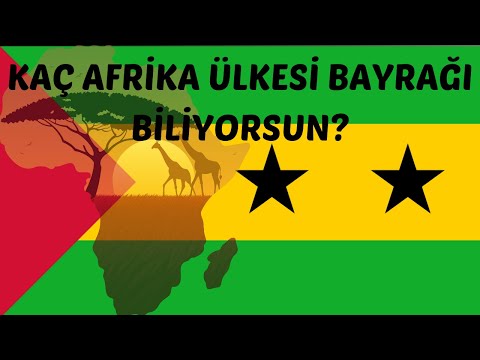 Afrika Tüm Ülke Bayrakları Bilmece / Ülke Bayrakları Tahmin Etme