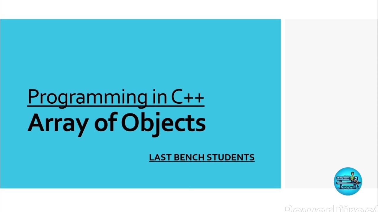 Array of Objects in C++|More useful content in description👇 ...
