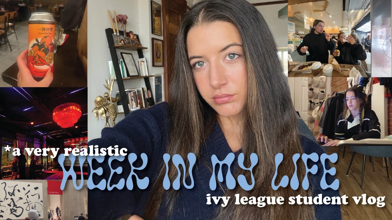 a week in my life as an ivy league student in nyc | study days, new ...