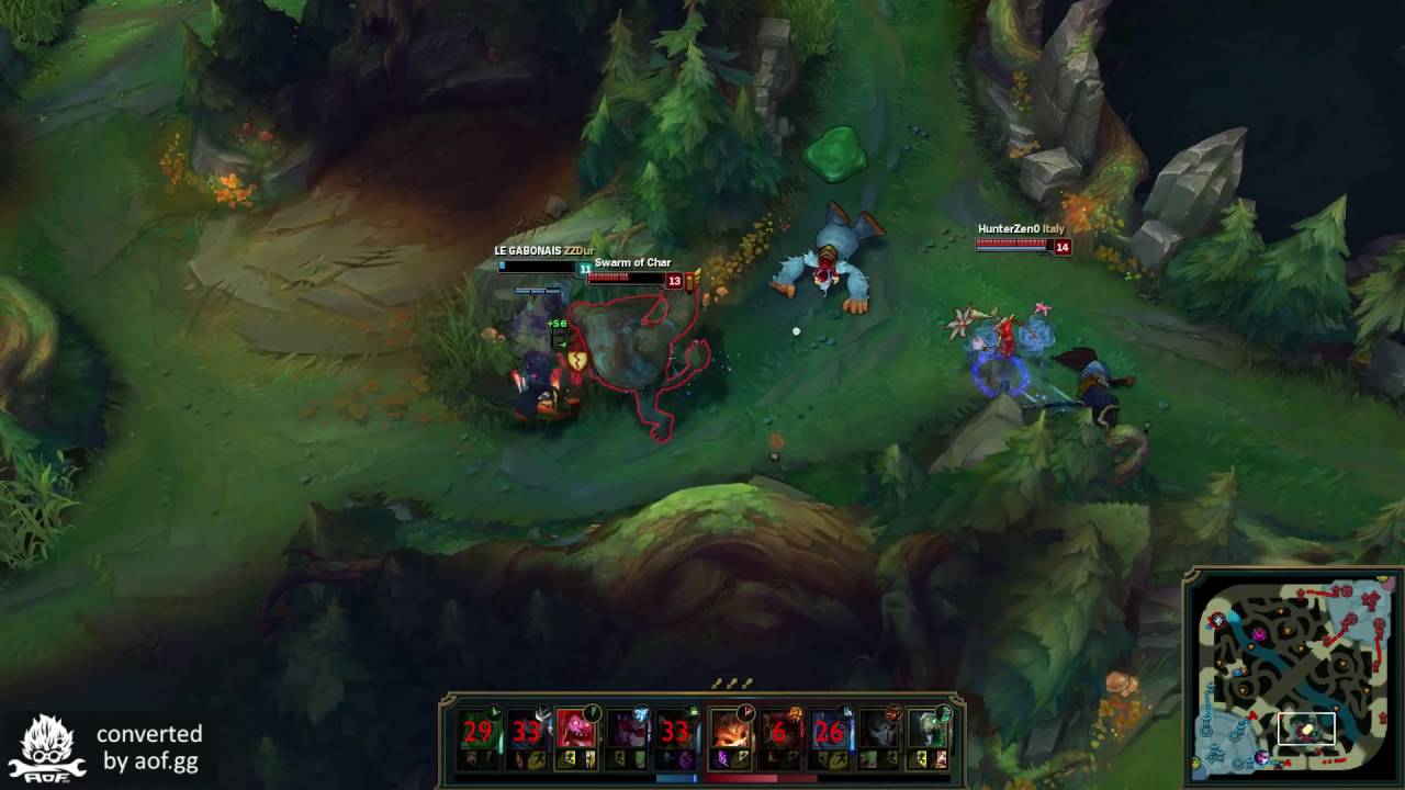 Pentakill by Swarm of Char (Bronze IV) as Gnar on EUW - YouTube