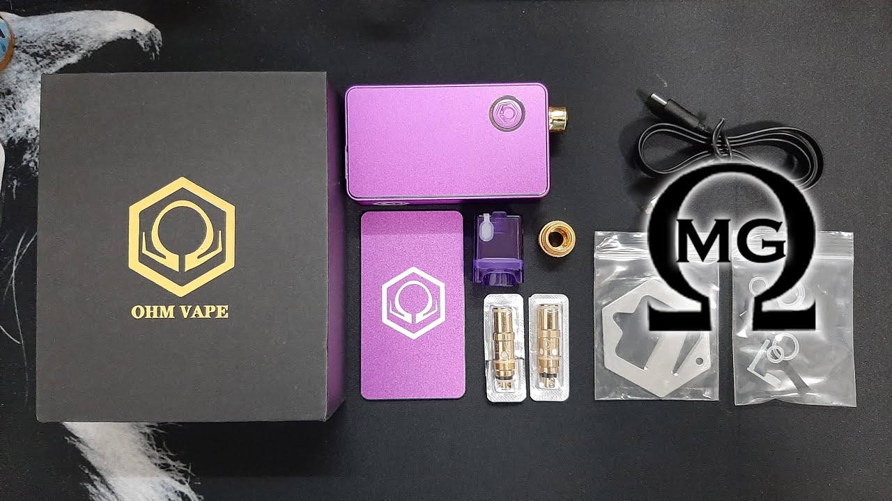 [ΩMG] รีวิวบุหรี่ไฟฟ้า Pod Ohm AIO จากค่าย OhmVape สวย ราคาถูก โมคอยได้ ...