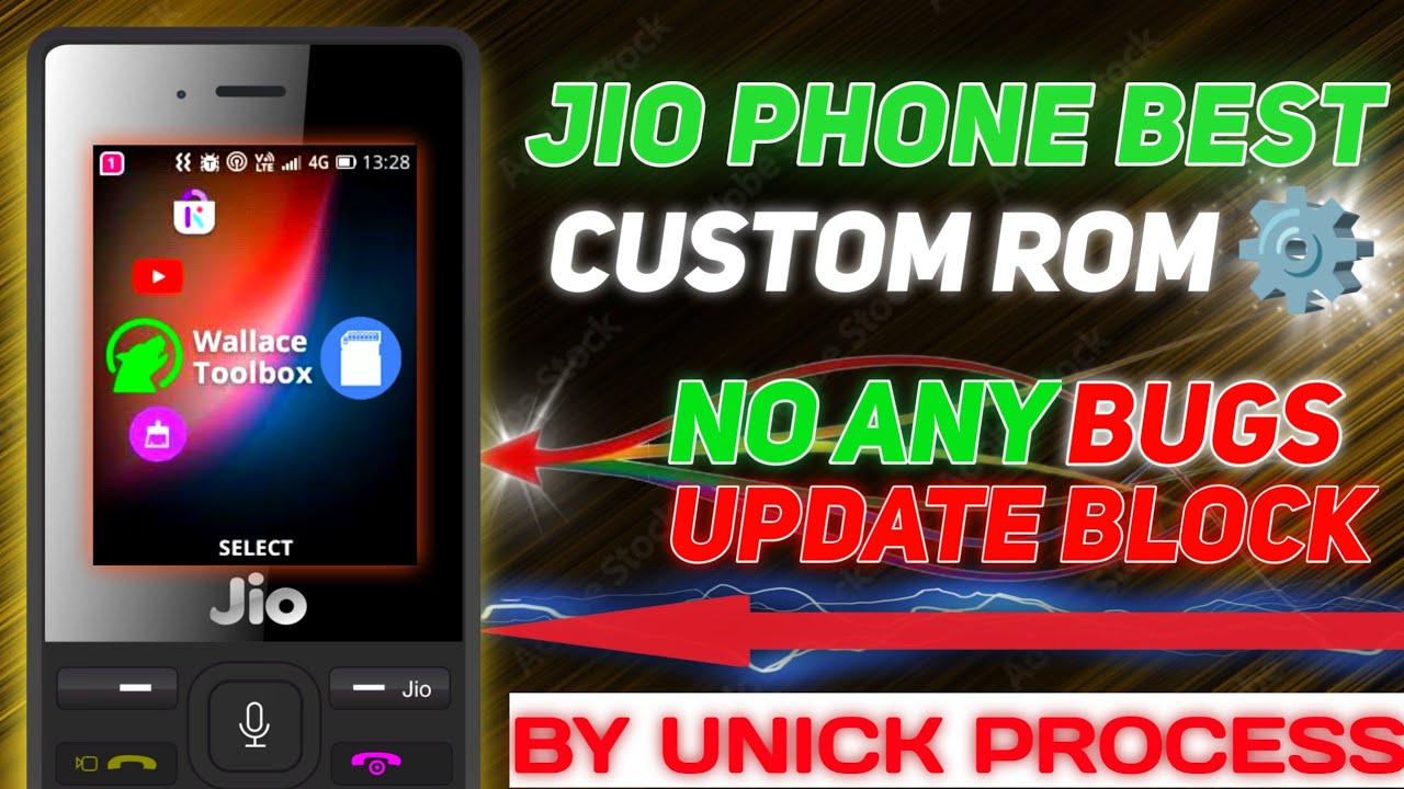 🔥JIO PHONE🔥 BEST CUSTOM ROM || NO ANY BUGS || FOR NORMAL USERS || BY ...