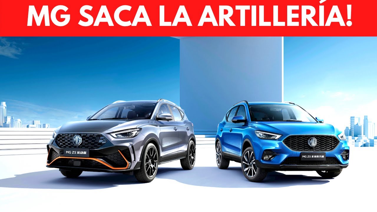 NOVEDADES MG: Nuevos modelos MG 4, MG ZS, MG R7... - YouTube