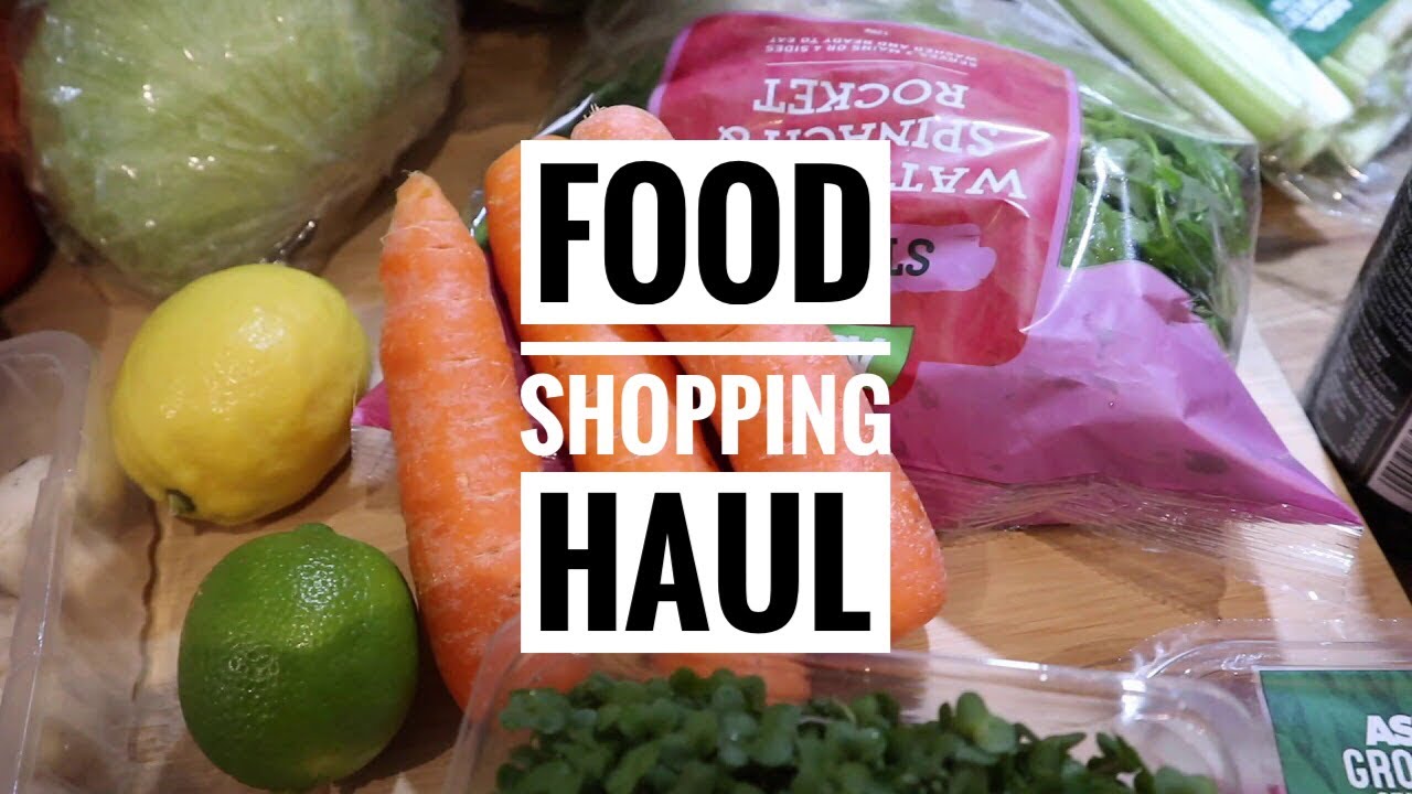 FOOD SHOPPING GROCERY HAUL & MEAL IDEAS - YouTube