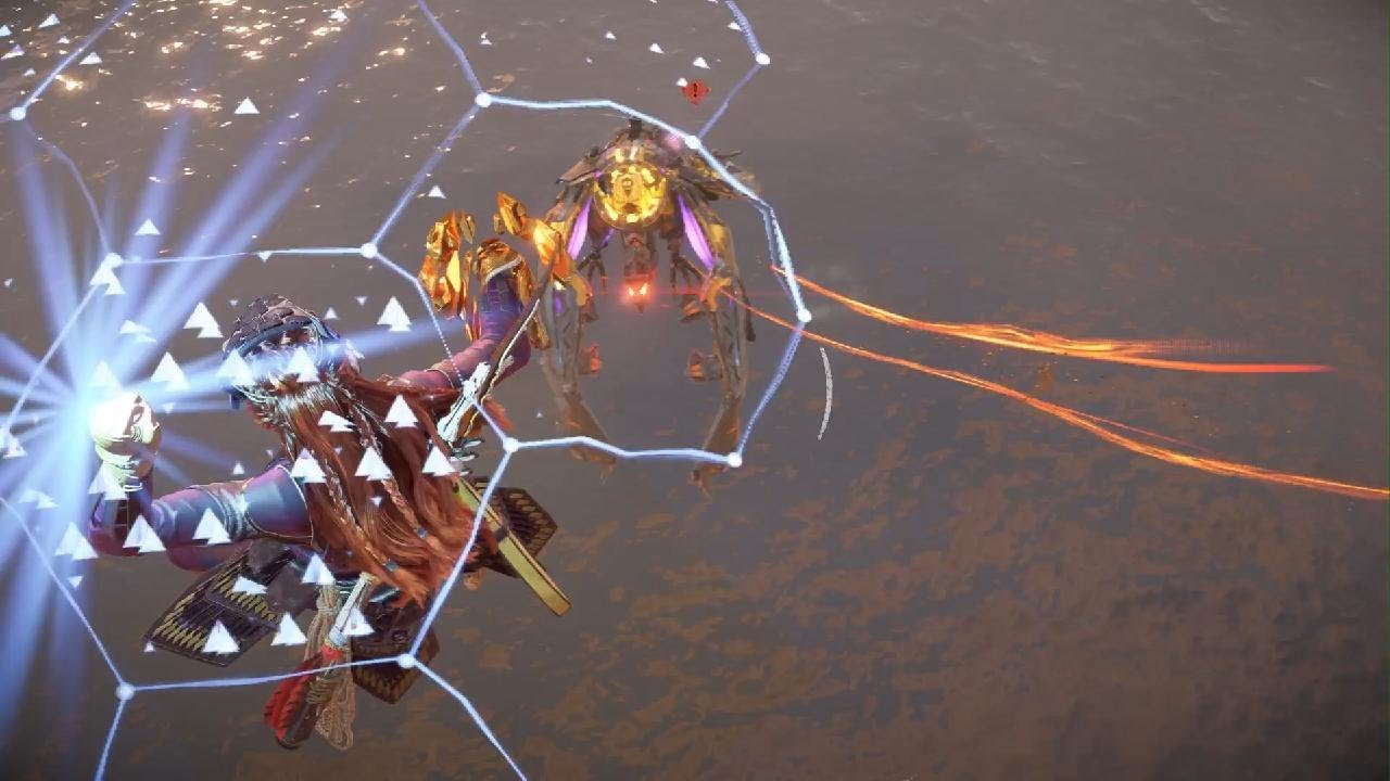 Horizon Forbidden West Burning Shores - Aerial Battle with a Stormbird ...