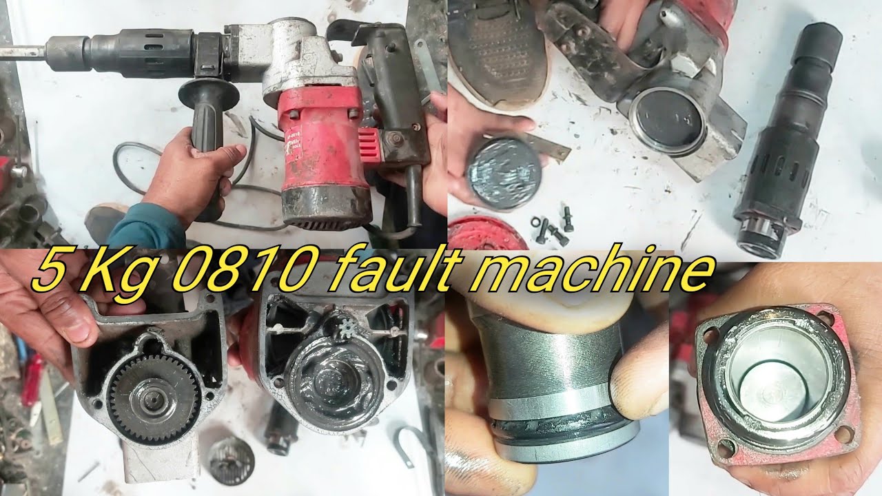 5Kg Hammer Machine Repair ,Compressor problem due to excessive greasing ...