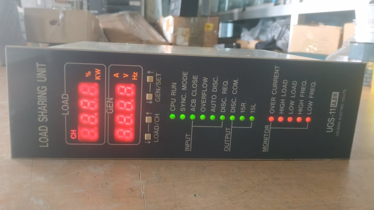 UGS-11 ULS-11 LOAD SHARING UNIT UZOSHIO ELECTRIC CO. LTD | Super-Tech ...