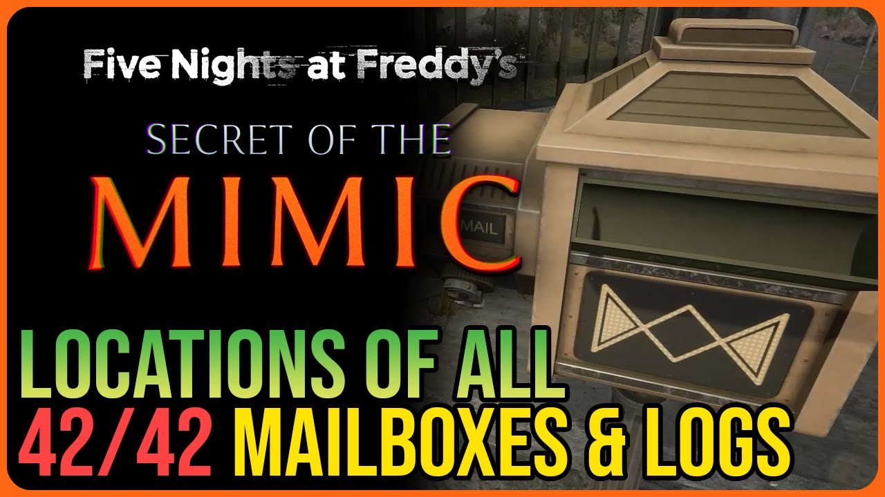 All Text Logs & Mailboxes – FNAF Secret of the Mimic - YouTube