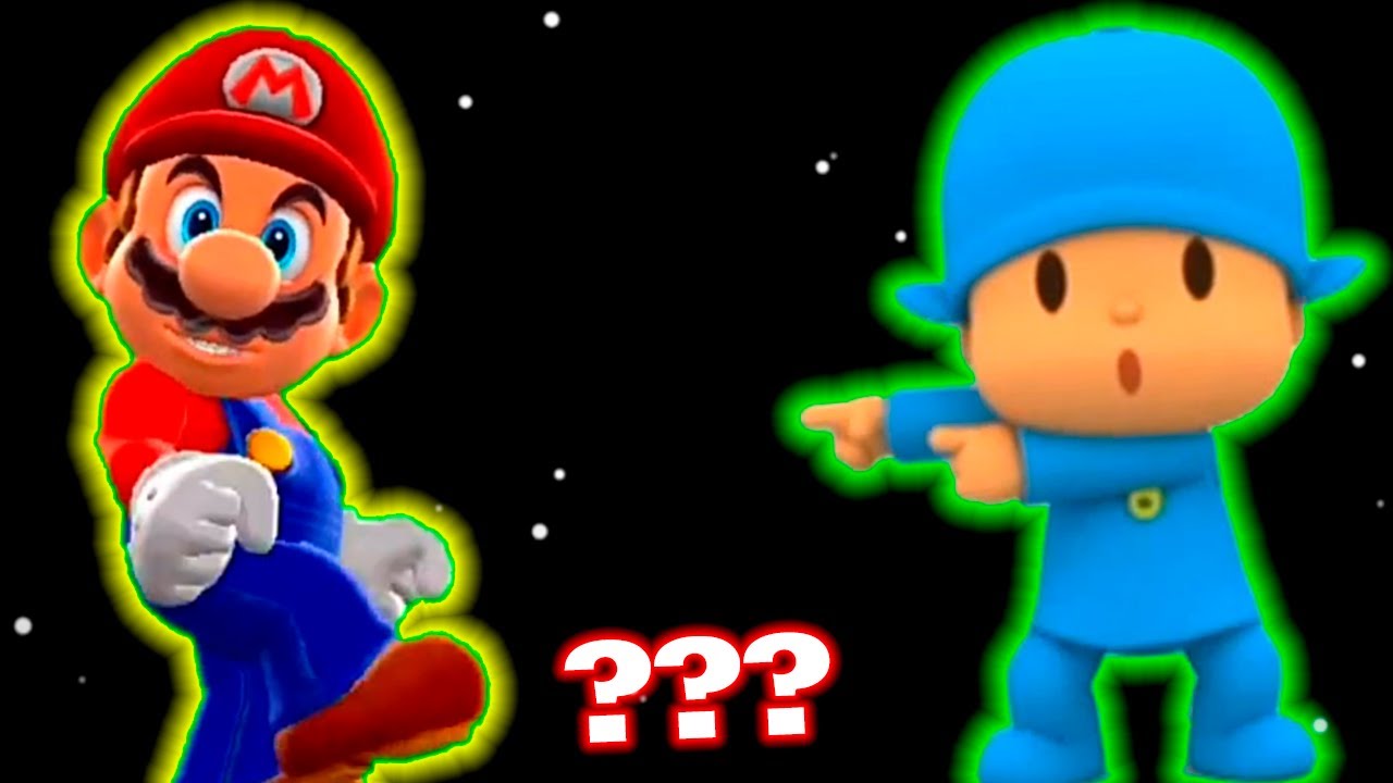 8 Pocoyo & Mario "Go Away!" Sound Variations in 47 Seconds - YouTube