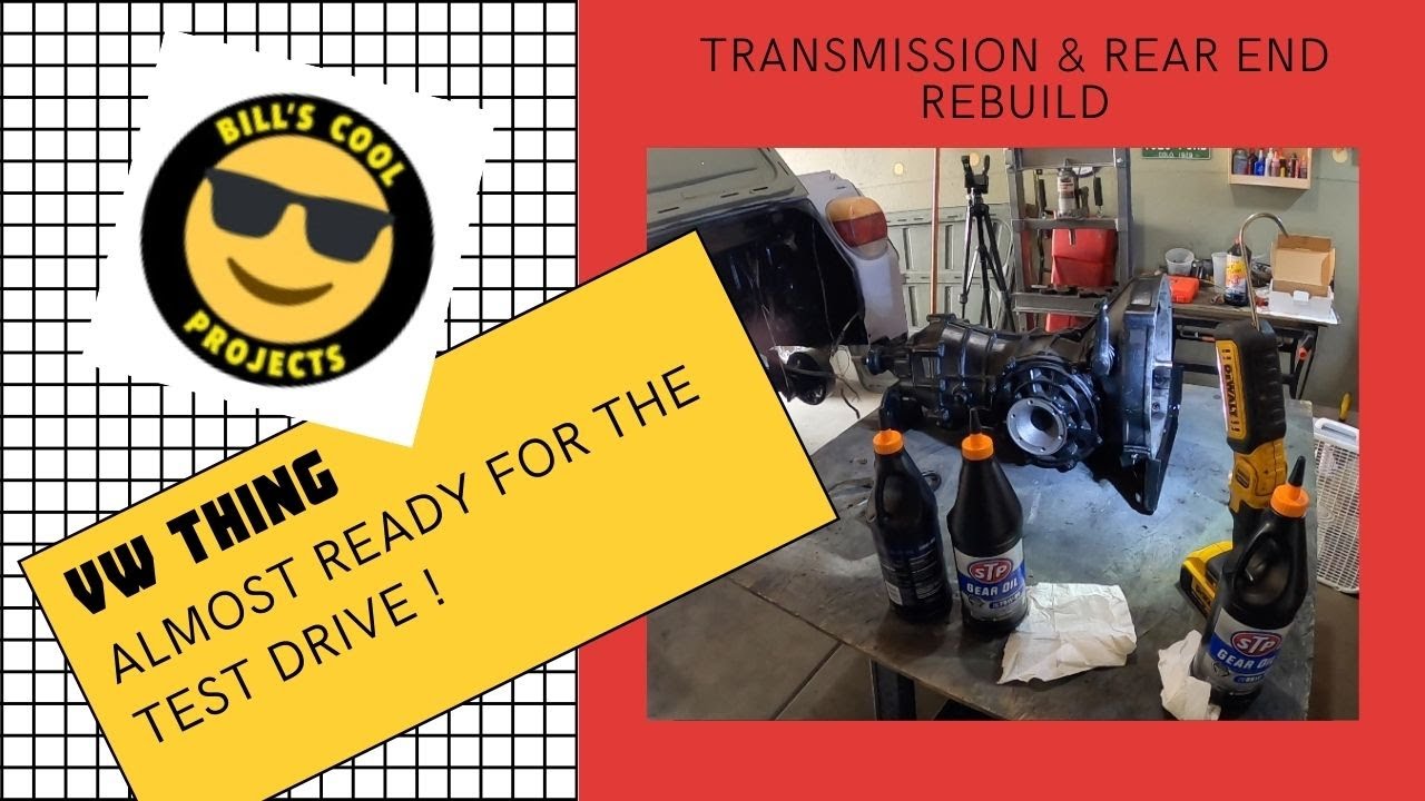 VW Thing Restoration - TRANSMISSION AND REAR END REBUILD - Part 9 - YouTube