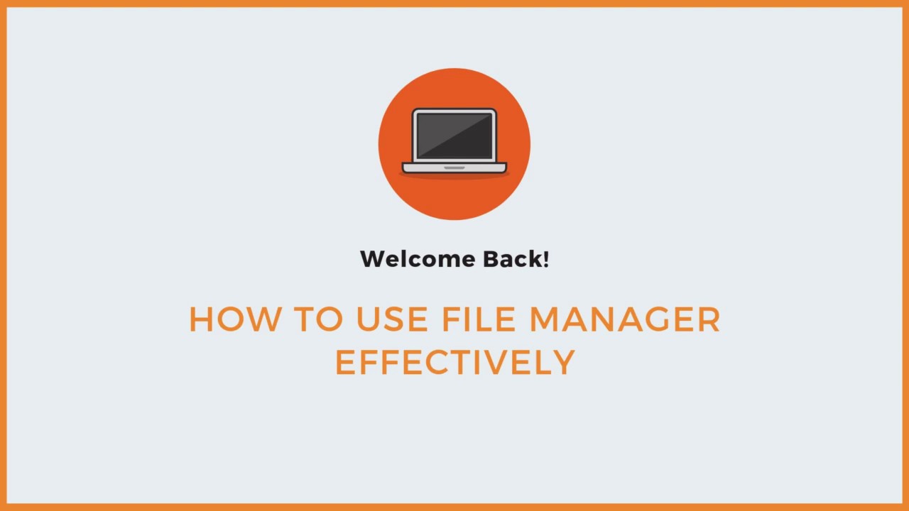 Hosting:Using File manager - YouTube