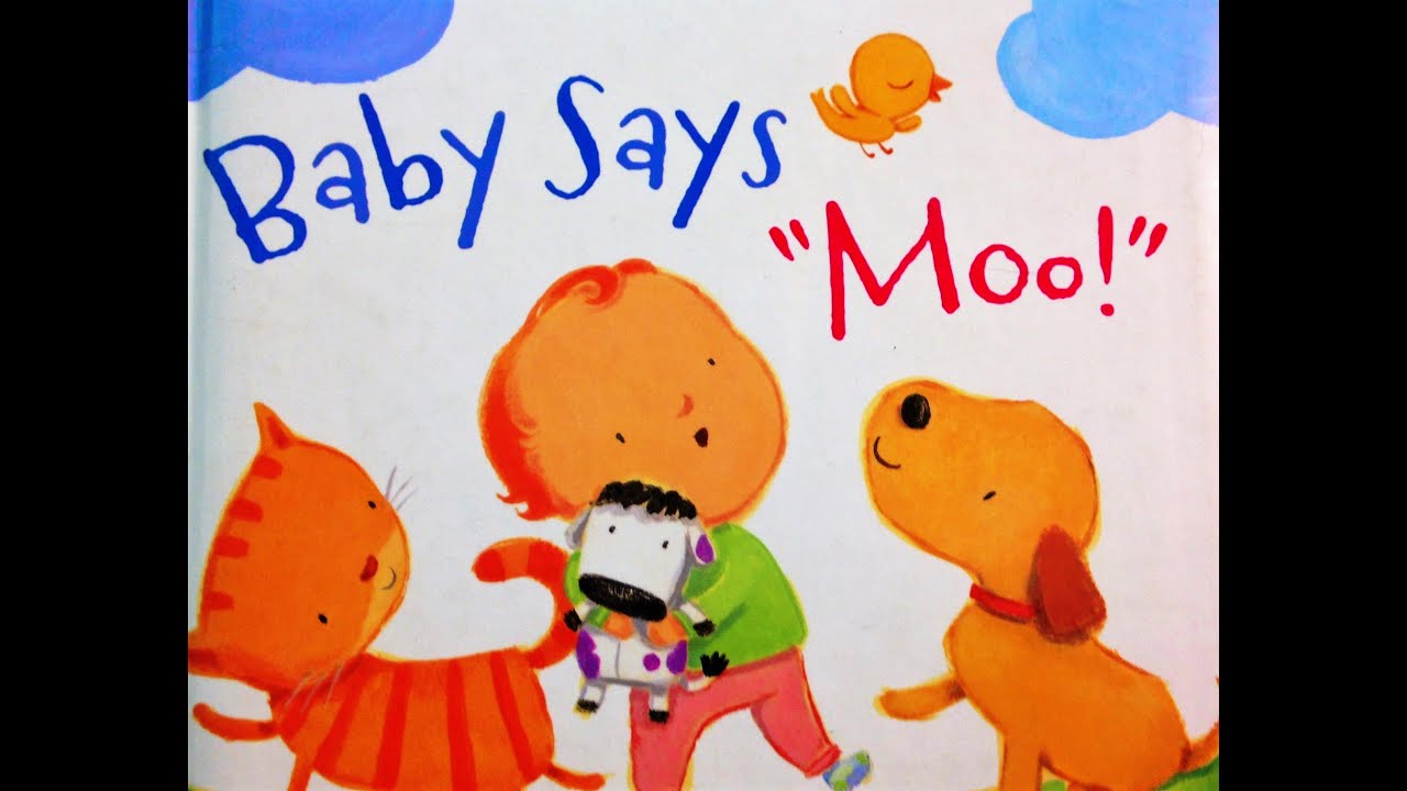 Baby Says "Moo!" - YouTube