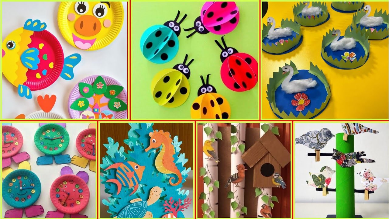 60+ Very Beautiful And Creative Paper Craft Ideas Amazing Handmade ...