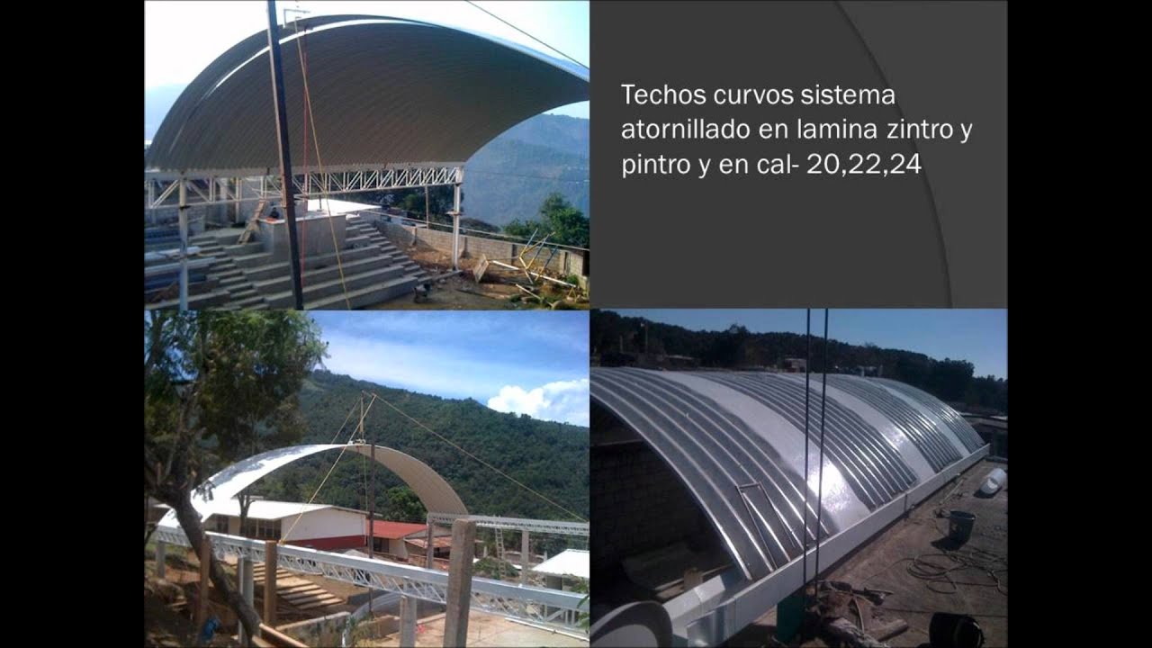 techos curvos - YouTube