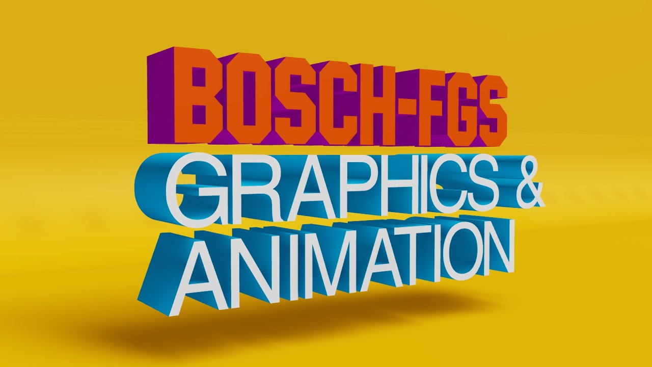 Bosch FGS Graphics And Animation Reel - YouTube