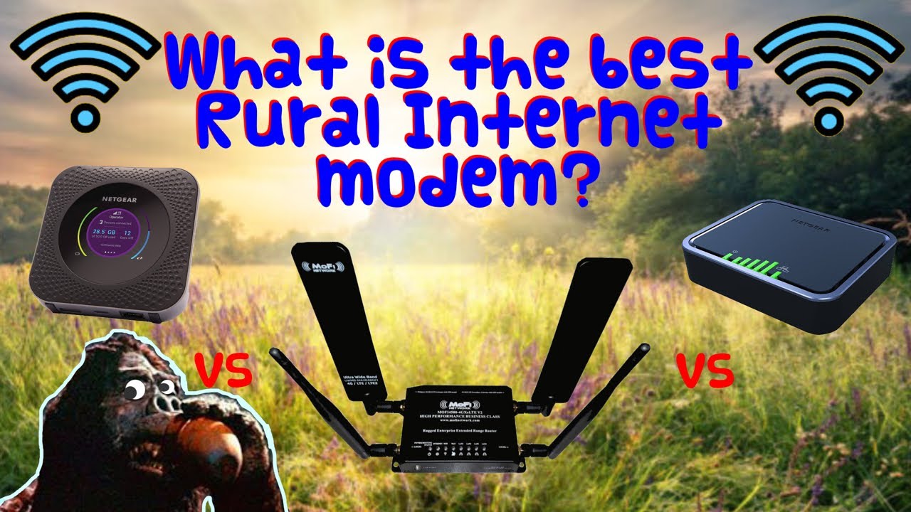 The Best Cellular Modem for Fast Rural Internet.. - YouTube
