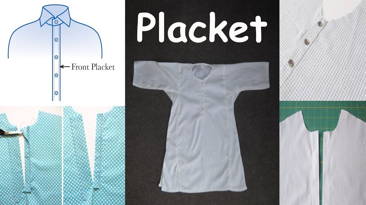 Button Wali Patti (PLACKET) | Kurta Patti | Tabeez Patti | Kaj Patti ...