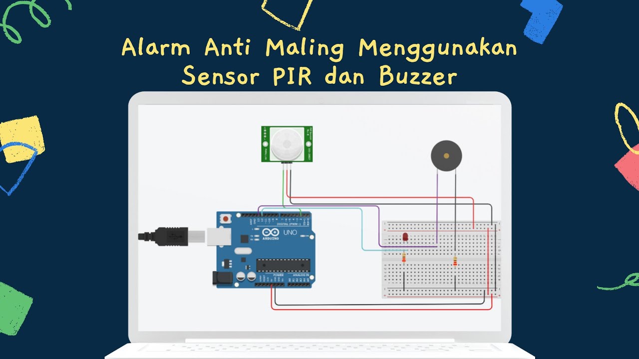 Project V 5 Alarm Anti Maling Berbasis Arduino Uno Tu