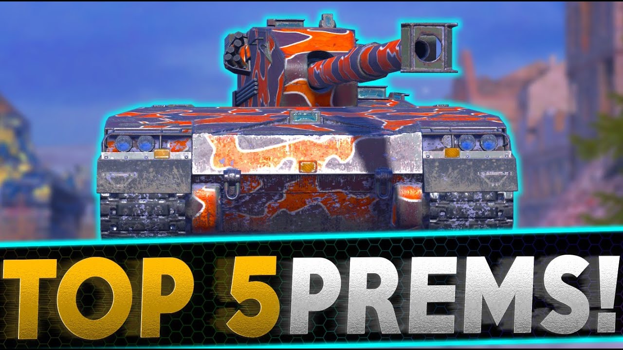 THE TOP 5 PREMIUMS IN WOTB! - YouTube