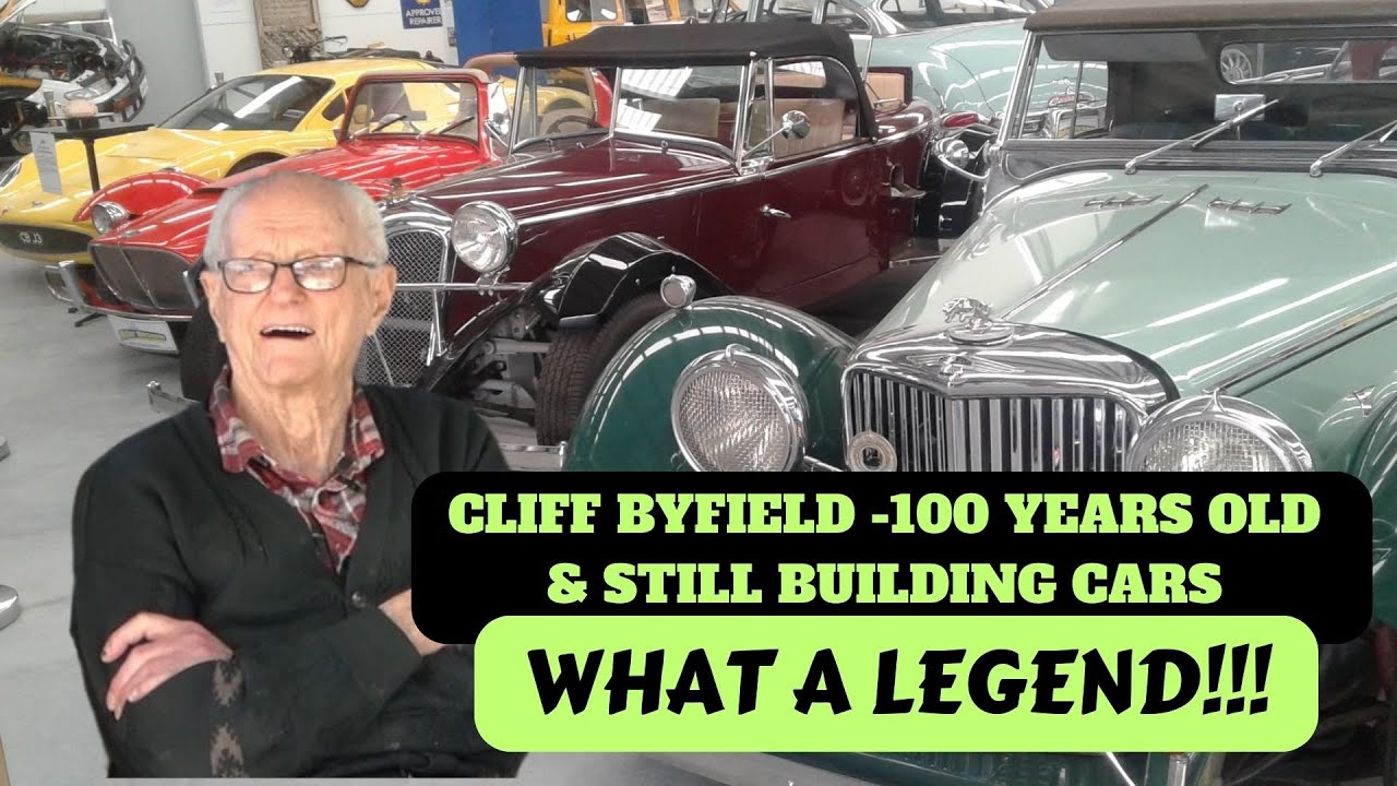 The Life Story Of Cliff Byfield - 100 Year Old Car Builder - YouTube