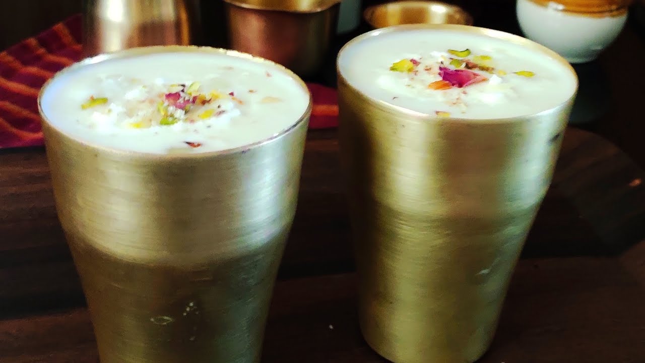 Malai Lassi | मलाई लस्सी | पंजाबी लस्सी | How to Make Punjabi Lassi ...