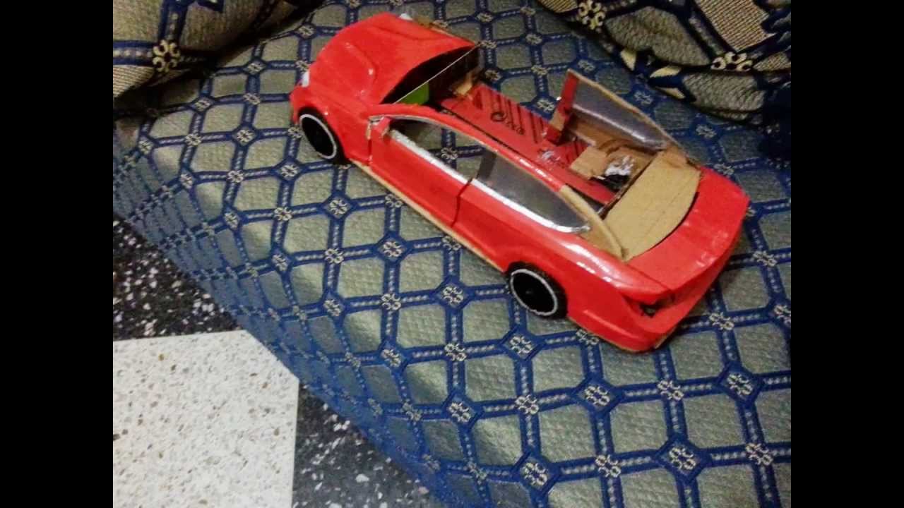 Mercedes-Benz C63 AMG Coupe en carton - YouTube
