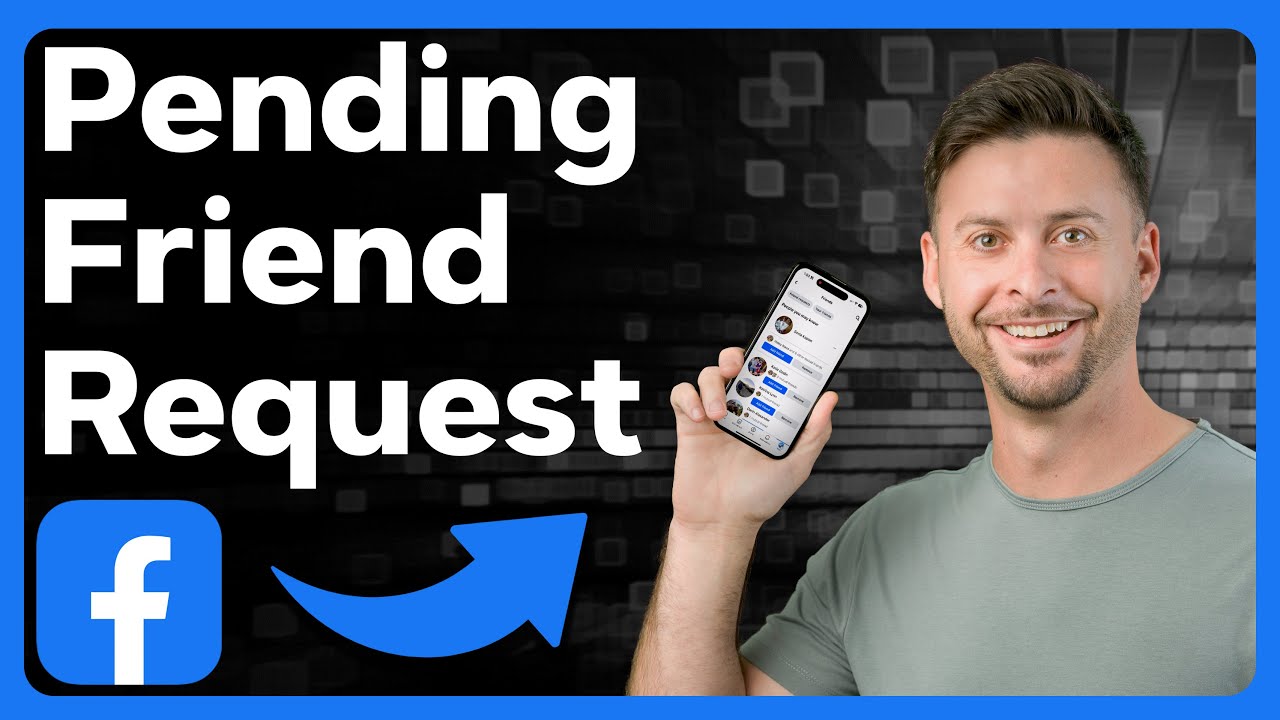 How To Check Pending Friend Requests On Facebook - YouTube