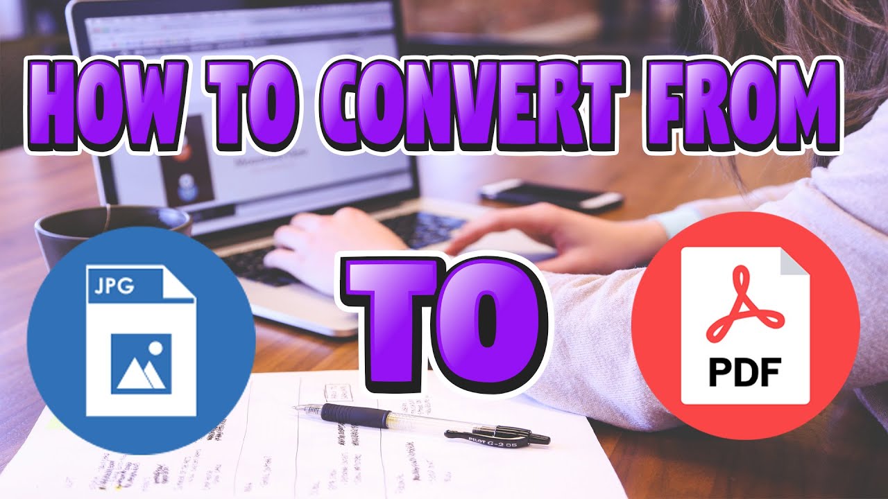 إزاي تقدر تحول من صوره ل pdf \\ How To Convert From JPG to PDF - YouTube