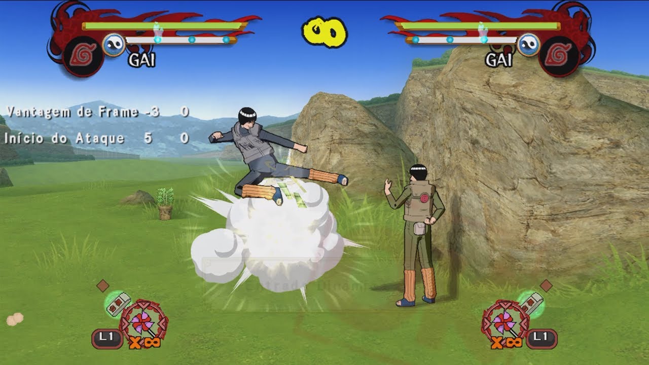 Informações de Frames - Naruto Shippuden Ultimate Ninja 6 Alpha 3.0 ...
