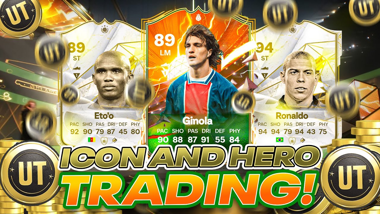 How To TRADE With ICONS and HEROS in EAFC 24! BEST EAFC 24 SNIPING ...