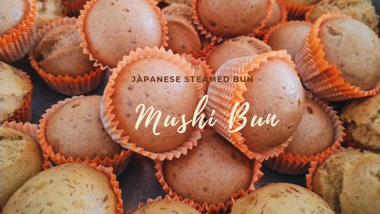 Healthy & Easy Japanese Mushi Pan (Steamed Cake) [NO BAKE] | 蒸しパンの作り方 ...