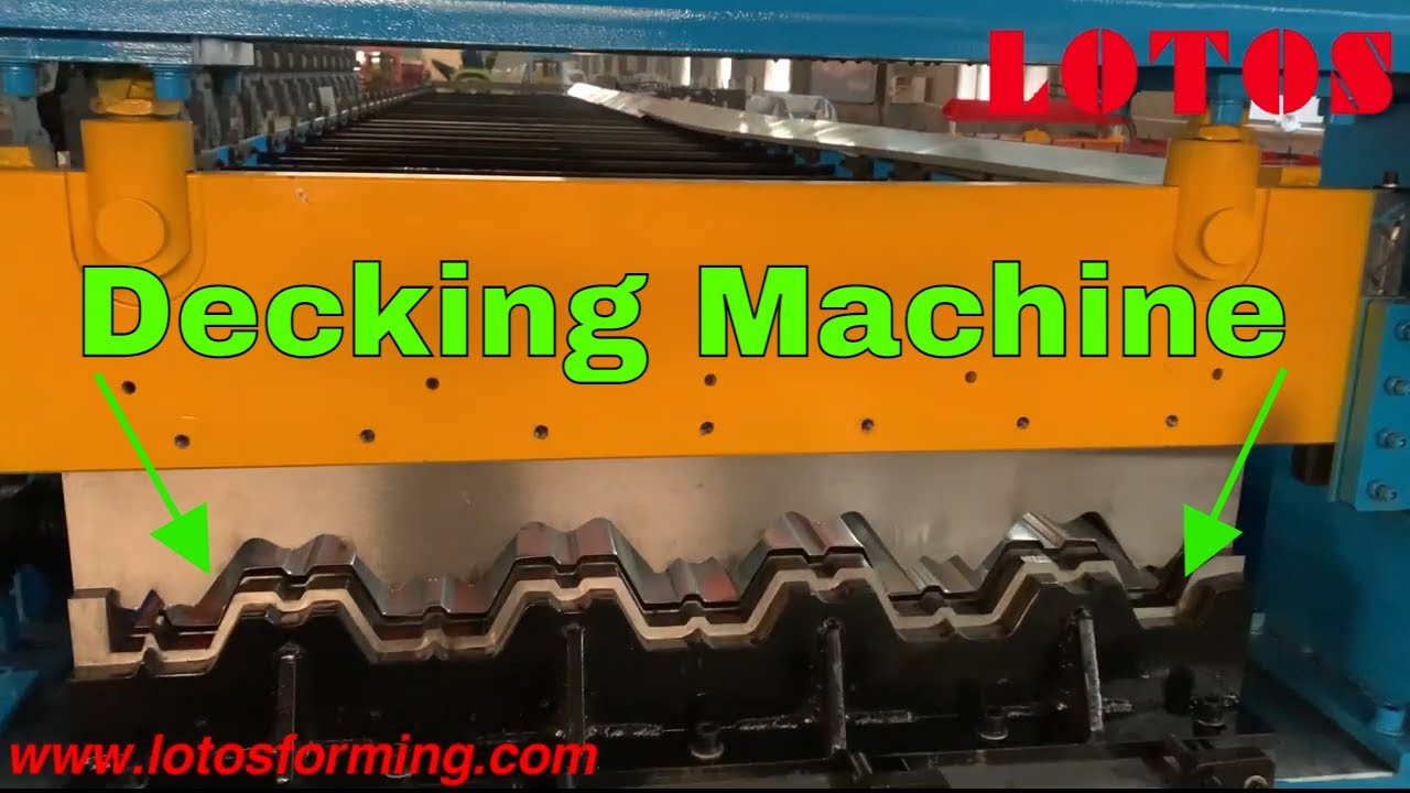Decking Machine | Deck Floor Machine - YouTube