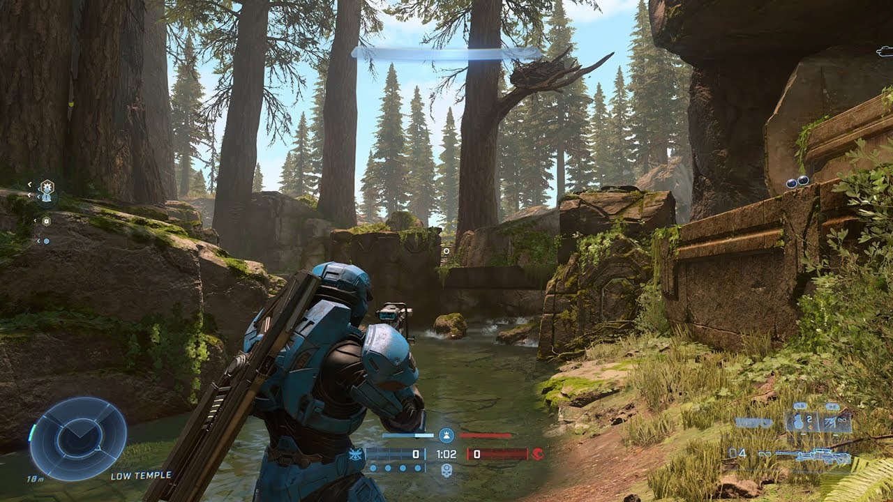 HALO INFINITE MULTIPLAYER KING OF THE HILL FIESTAFIGHT ON FOREST THIRD ...