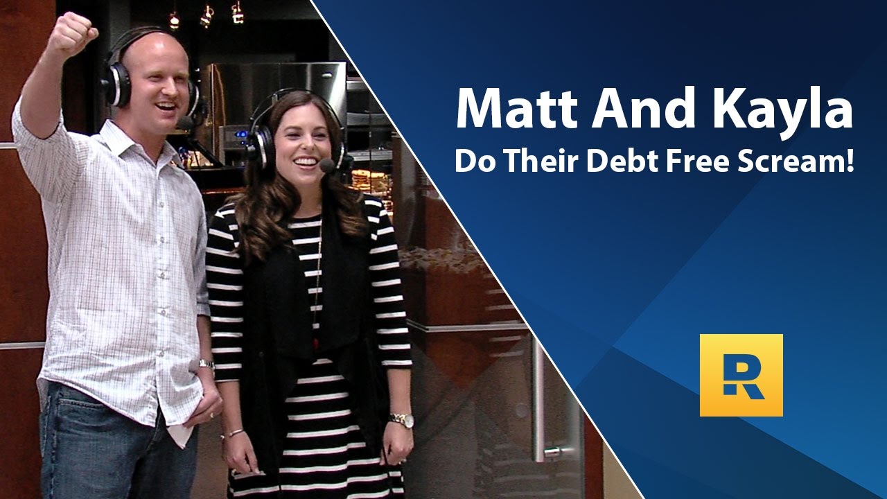 Matt and Kayla's Debt Free Scream! Paid off $92,000 in 40 months. - YouTube