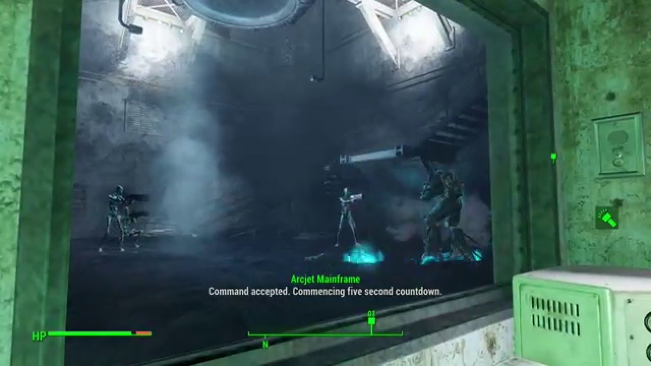 Fallout 4 : Arcjet Systems rocket ignition test - YouTube