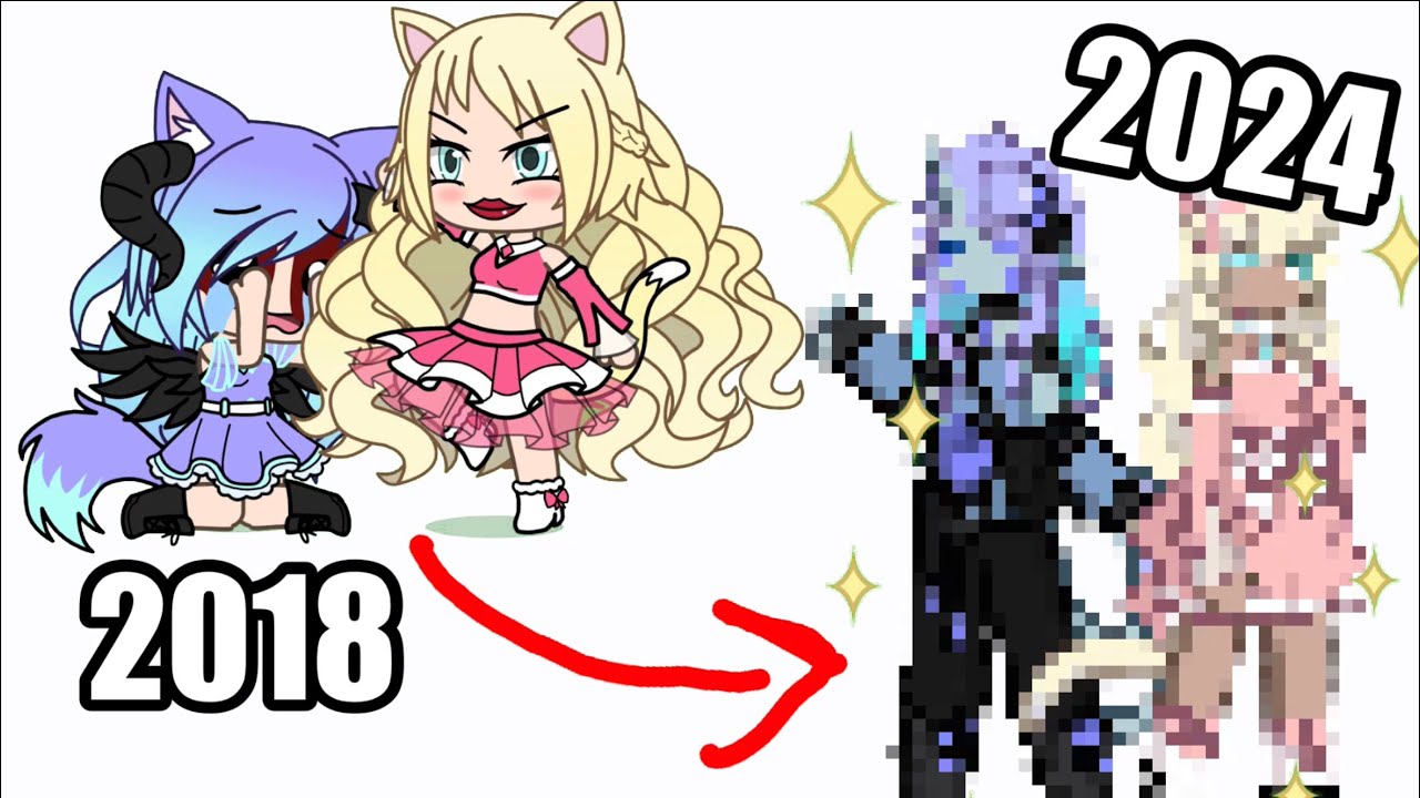 REDESIGNING 2017-2018 GACHA CHARACTERS (To fit into my fantasy world ...