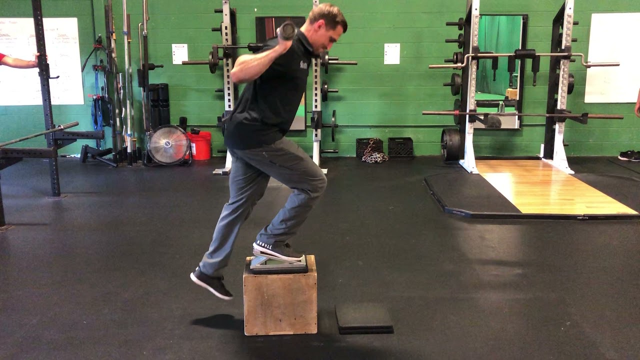 Slant Board Step-up (Back Rack) - YouTube