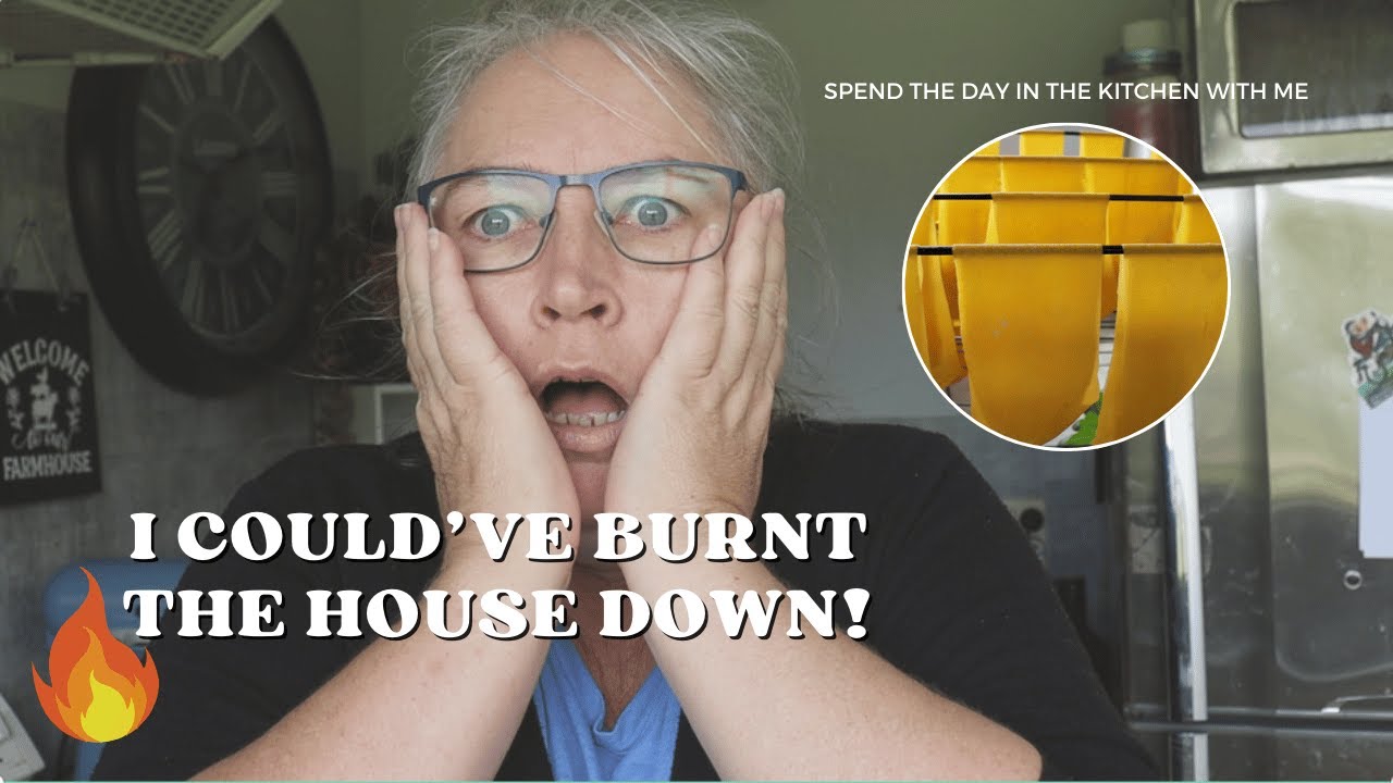 I COULD'VE BURNT OUR HOUSE DOWN | Spend the Day in the Farmhouse ...
