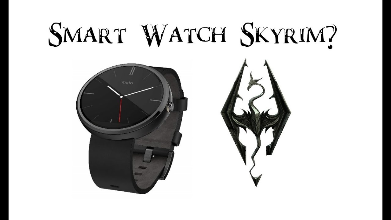 Smart Watch. Can it Skyrim? - YouTube
