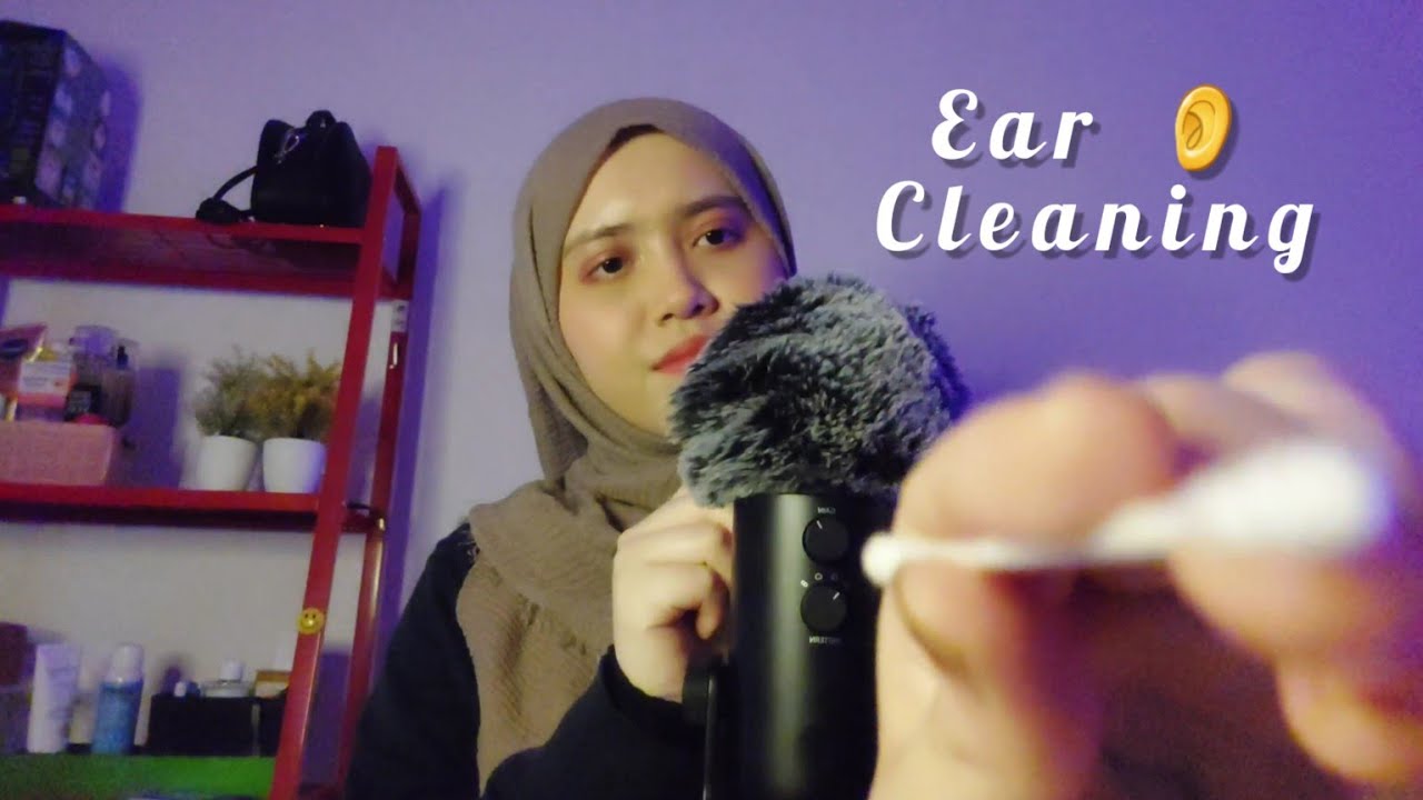 Asmr ear cleaning👂 - YouTube