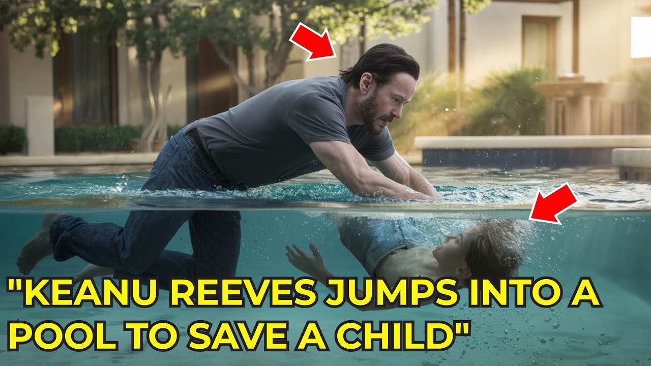 Keanu Reeves Jumps Into a Pool to Save a Child—What Happens Next Will ...
