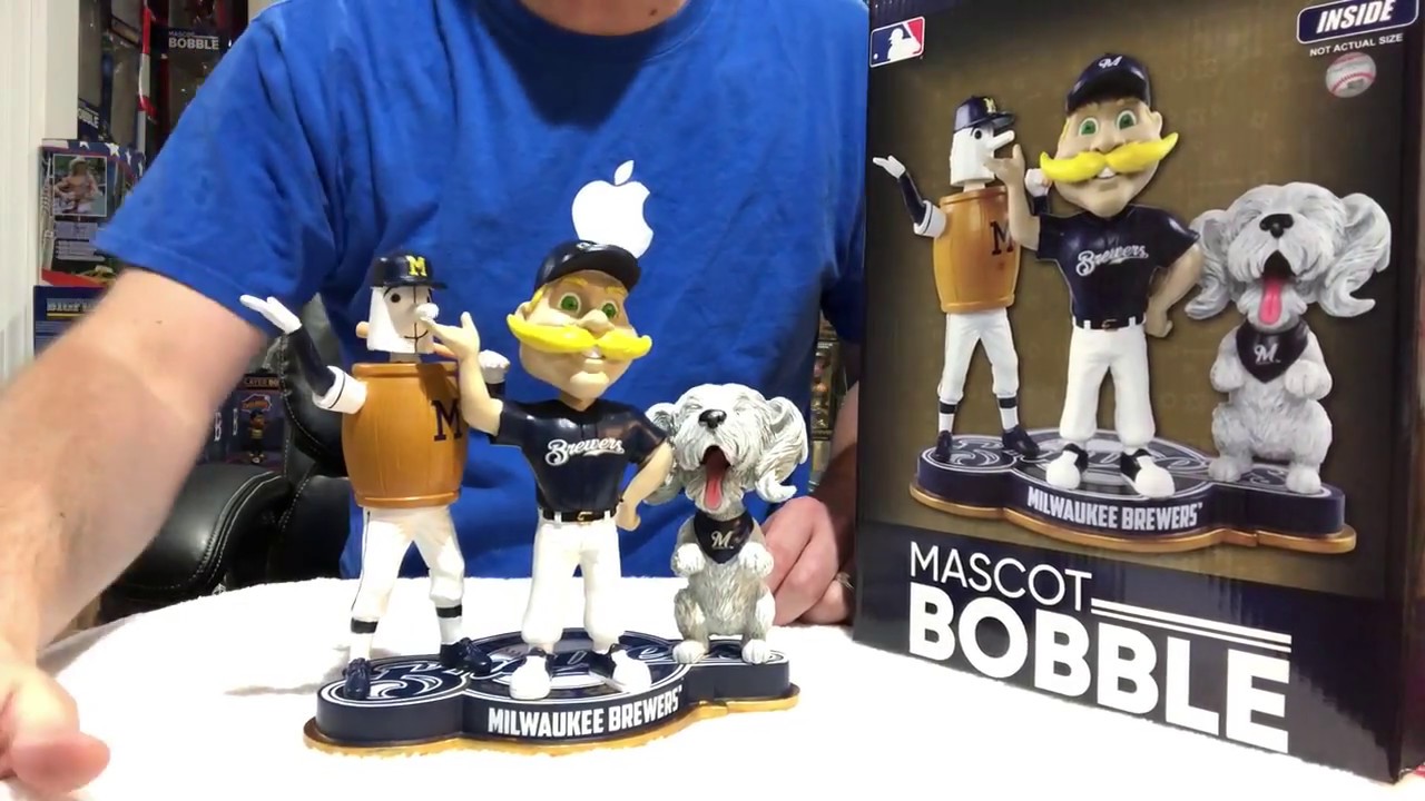 Bobble Sniper Youtube Episode #84 Milwaukee Brewers "Triple" Mascot ...