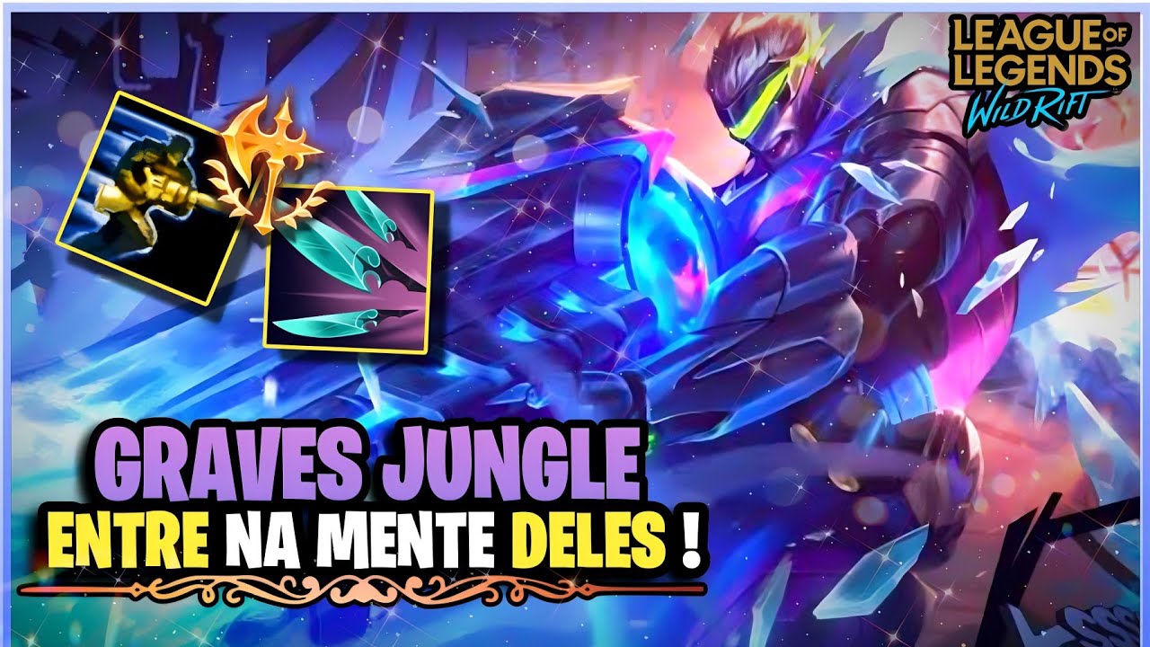 GRAVES DA AULA NA SELVA! |LoL Wild RIFT (Graves JG VS WUKONG jg ...