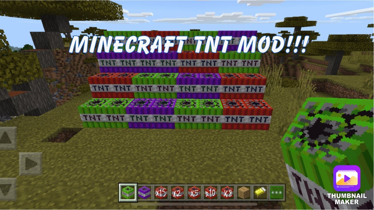 Minecraft TNT MOD Showcase!!! - YouTube