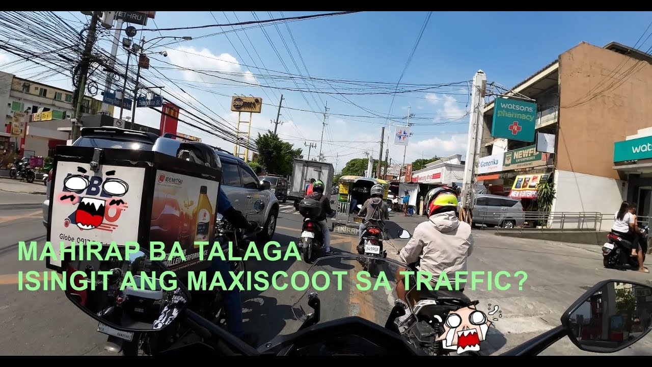 Kymco DTX 360 maxi scooter for daily commute cavite to edsa / DJI ...