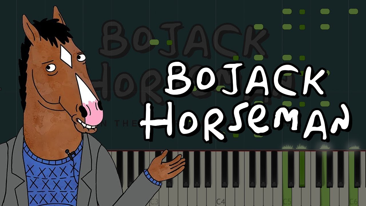 BoJack Horseman Main Theme | Piano Tutorial - YouTube